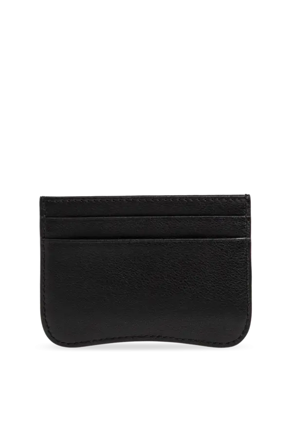 AMI Paris Leather Card Holder
