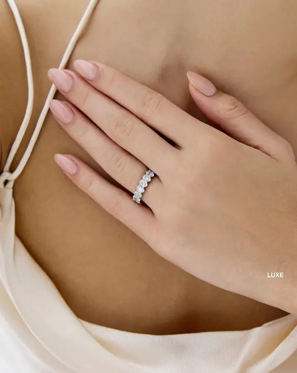 Ring Concierge Oval Diamond Eternity Band