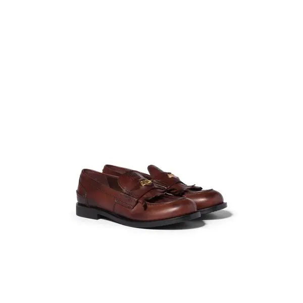 Miu Miu Leather Loafers