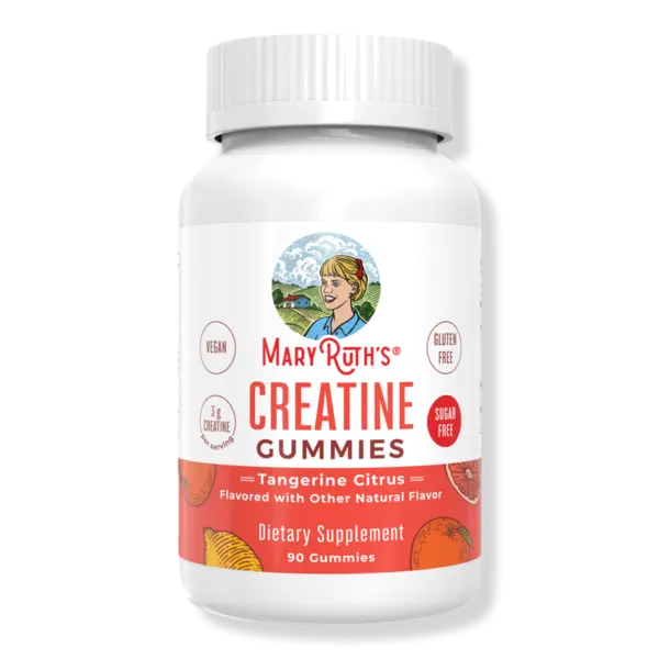 MARYRUTH'S Creatine Gummies Tangerine Citrus