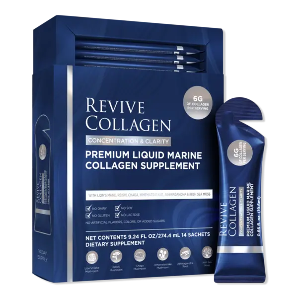 REVIVE COLLAGEN Concentration & Clarity Liquid Collagen Drink - One-color