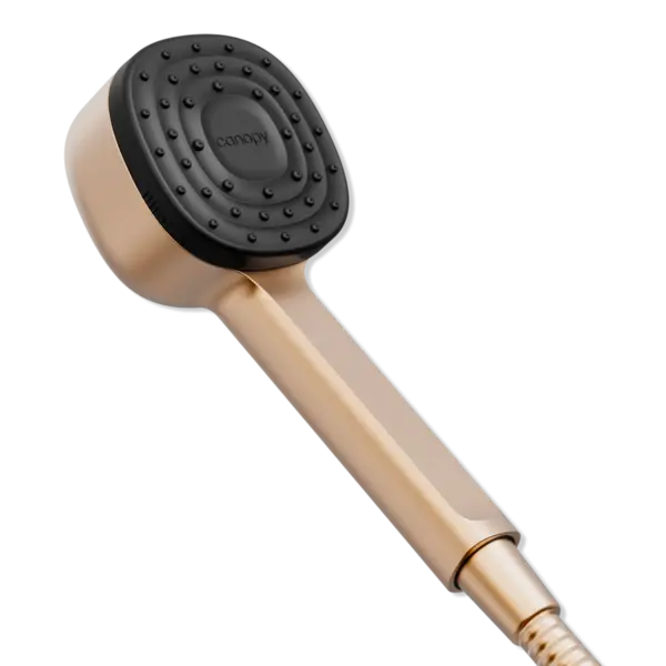 CANOPY Handheld Filtered Showerhead - Brushed Brass
