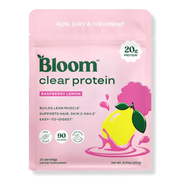 BLOOM Clear Protein Raspberry Lemon - One-color
