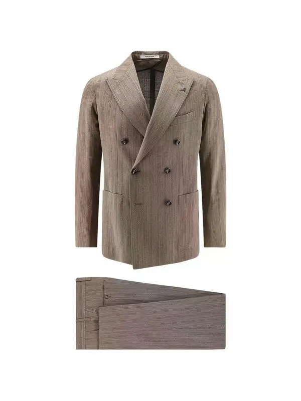 Tagliatore Double-breasted Pinstripe Suit