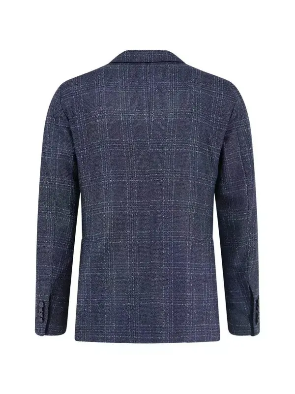 Tagliatore Check-pattern Single-breasted Blazer