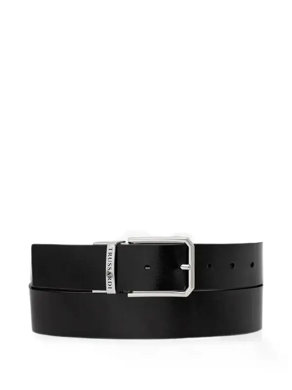 TRUSSARDI Logo-engraved Buckle Belt