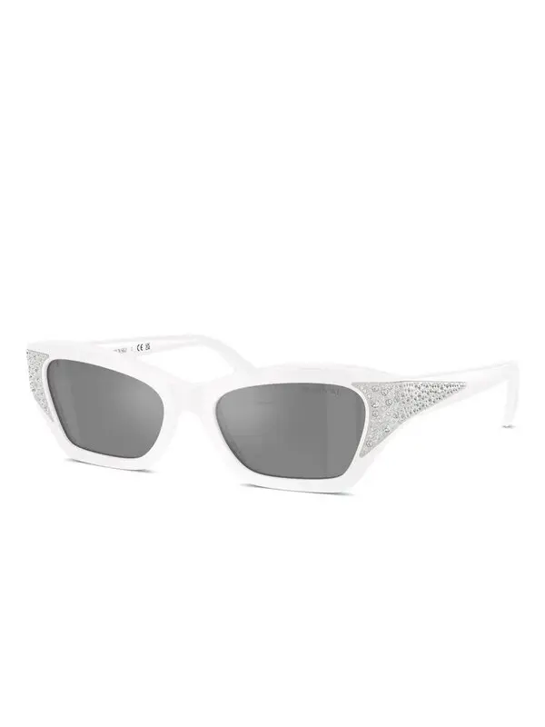 SWAROVSKI Embellished Cat-eye Sunglasses