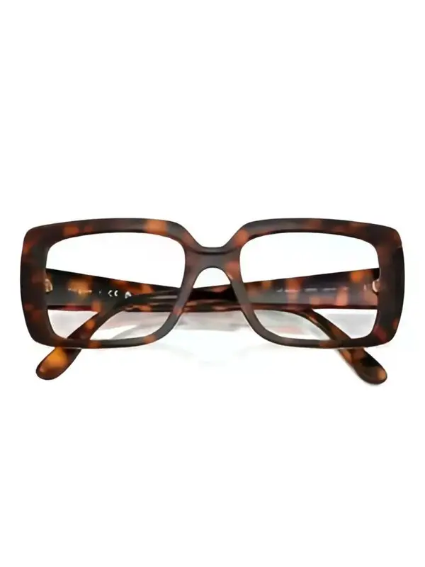 VOGUE EYEWEAR Tortoiseshell-effect Square-frame Glasses