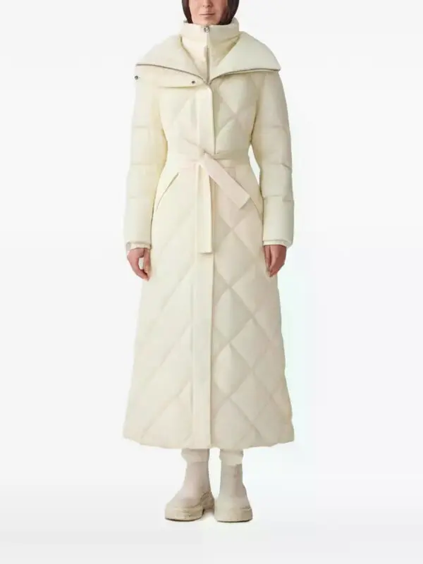 Mackage Laurella Quilted Belted Coat