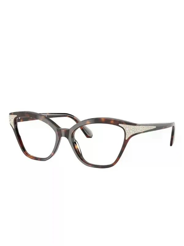 SWAROVSKI Crystal Embellished Cat-eye Glasses