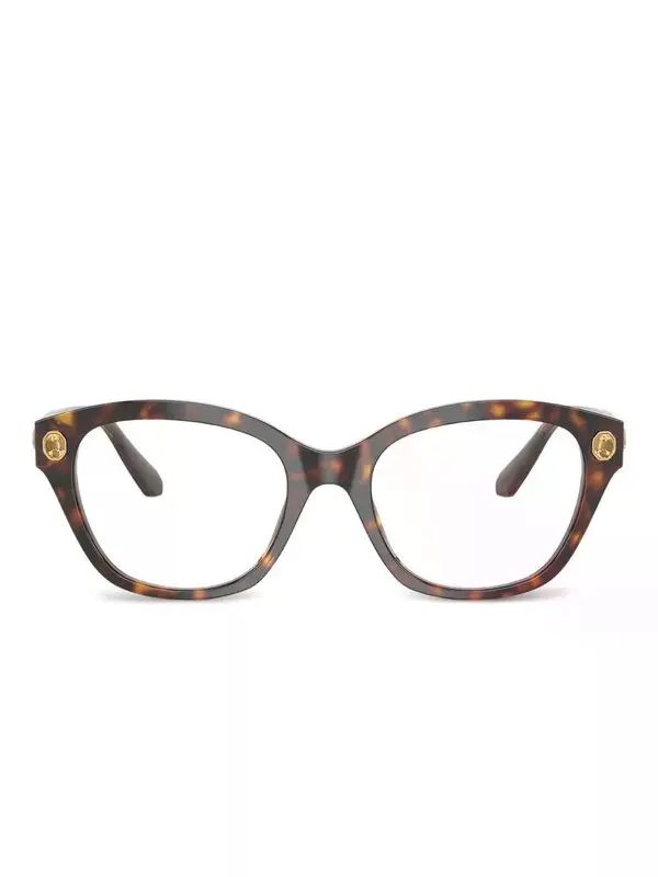 SWAROVSKI Tortoiseshell Crystal-embellished Glasses - Brown