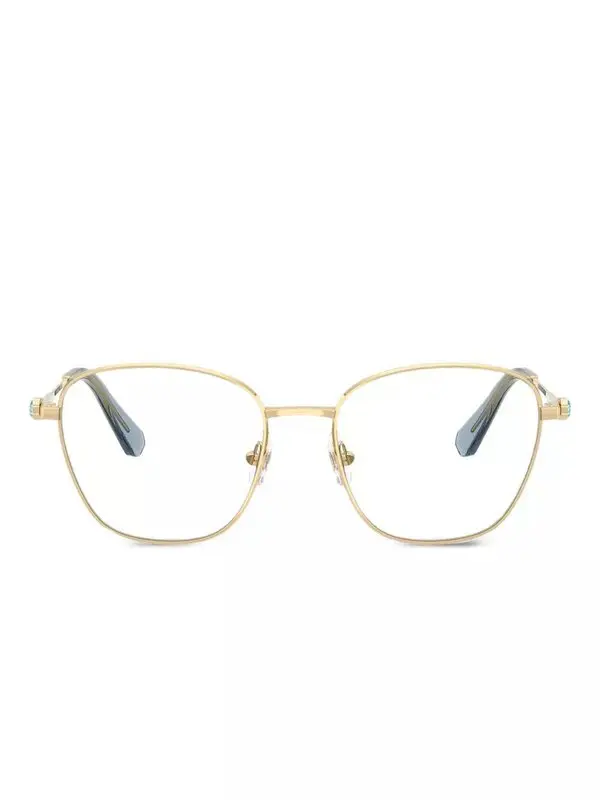 SWAROVSKI Crystal-embellished Square-frame Glasses