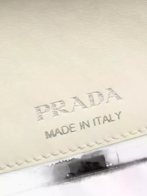 Prada 2010s Sidonie Bicolor Leather Shoulder Bag