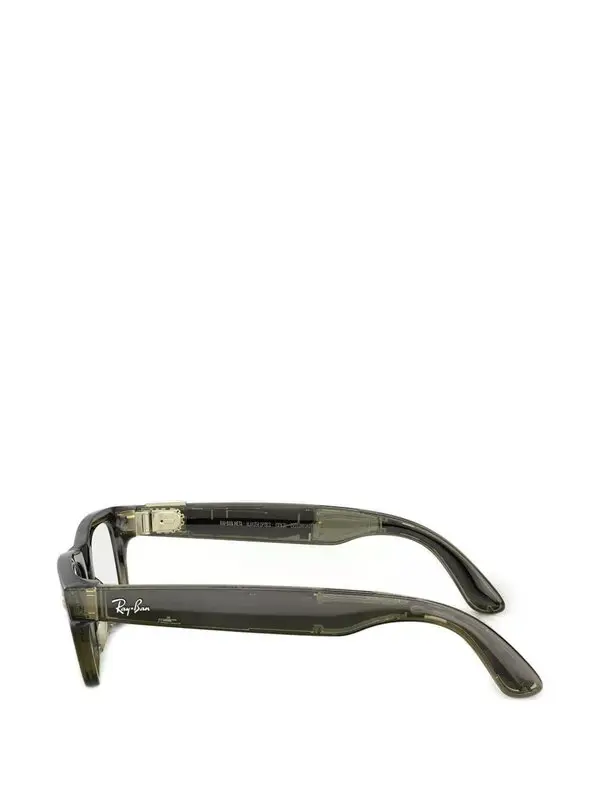 Ray-ban Meta Square Frame Eyeglasses - Green