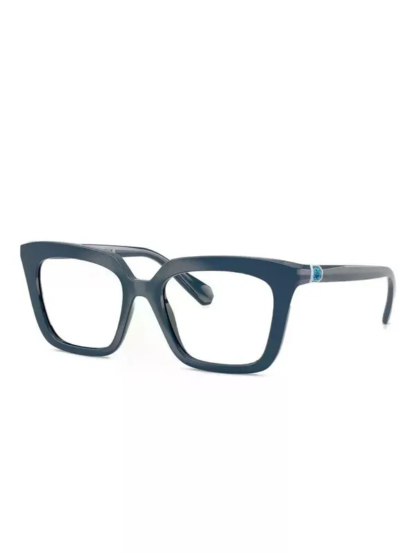 SWAROVSKI Crystal-embellished Square-frame Glasses
