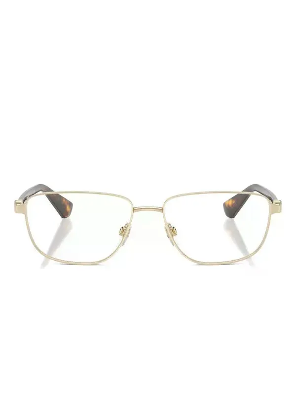 Burberry Rectangle-frame Tortoiseshell-temple Glasses