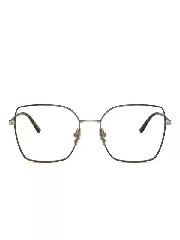 VOGUE EYEWEAR Square Metal Glasses