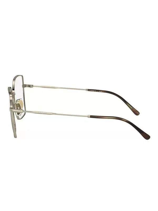 VOGUE EYEWEAR Square Metal Glasses