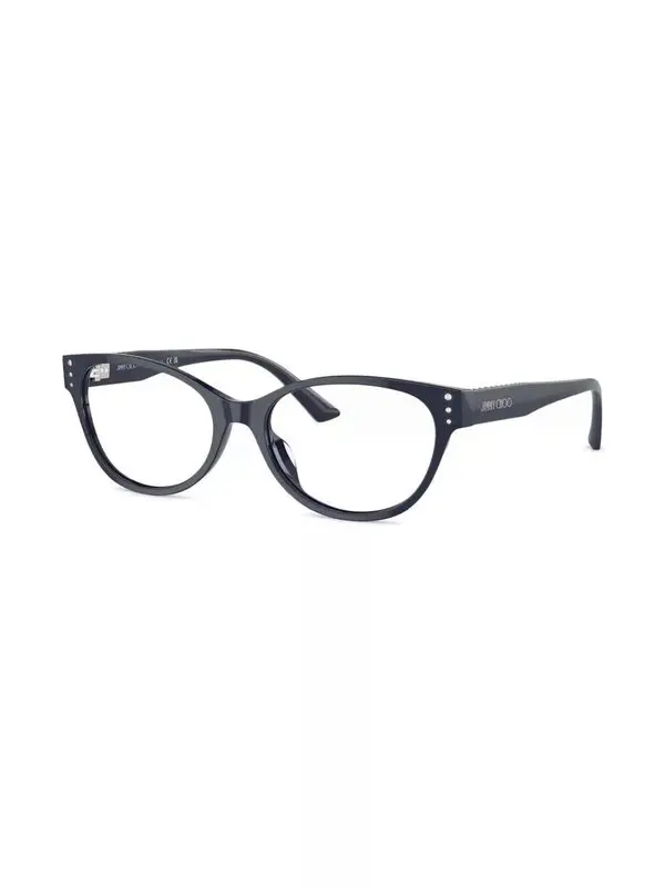 JIMMY CHOO Oval-frame Glasses