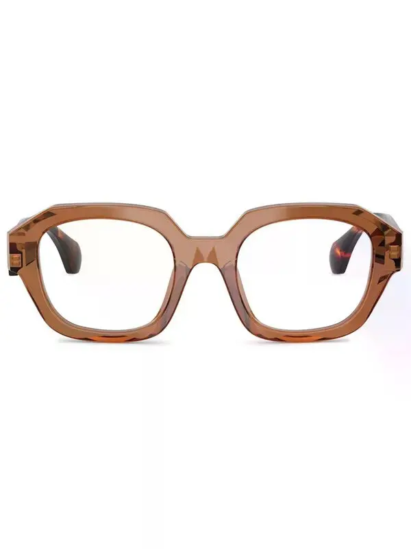 ALAIN MIKLI Square Frame Eyeglasses
