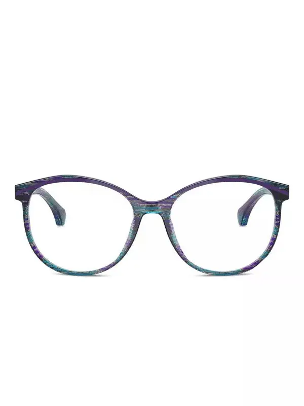 ALAIN MIKLI Round Frame Eyeglasses