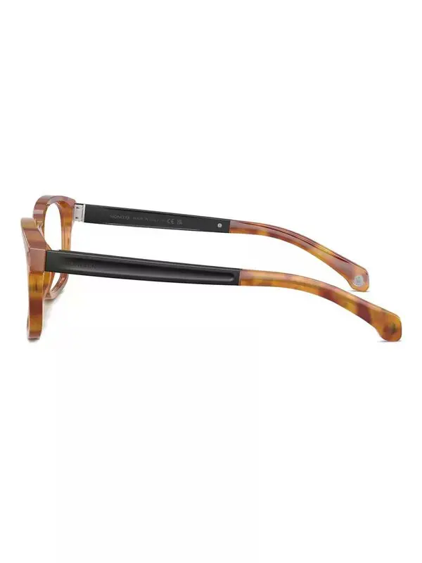 Moncler Tortoiseshell Square Glasses