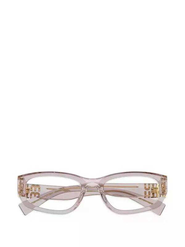 Miu Miu Logo-detail Glasses