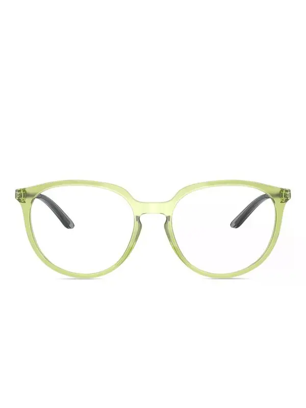 Oakley Bmng Polished Round Frame Eyeglasses
