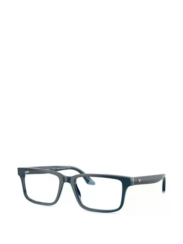Emporio Armani Rectangle Frame Glasses