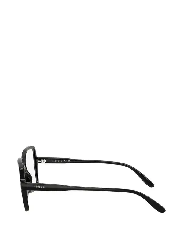 VOGUE Geometric Frame Eyeglasses