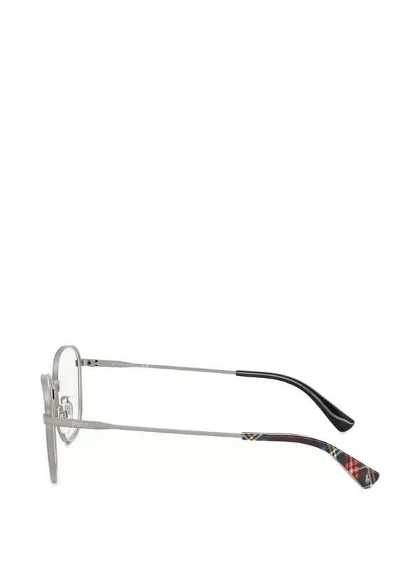 POLO RALPH LAUREN EYEWEAR Semi-shiny Round Frame Eyeglasses