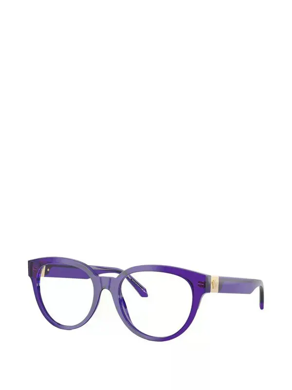 Versace Round Frame Eyeglasses