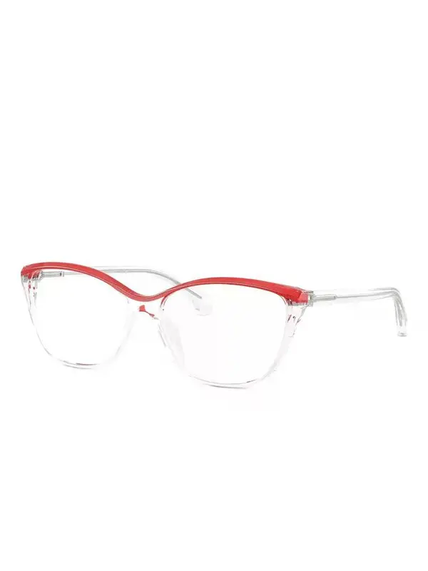 ALAIN MIKLI Cat-eye Acetate Eyeglasses