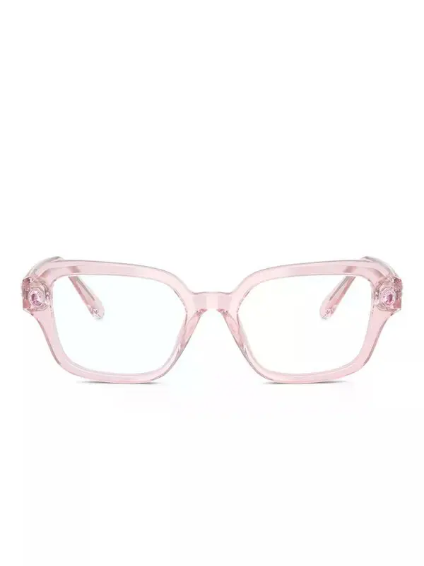 SWAROVSKI Crystal-embellished Square-frame Glasses