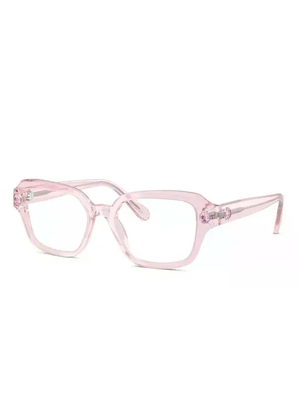 SWAROVSKI Crystal-embellished Square-frame Glasses