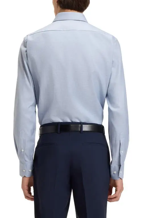 BOSS H-hank Slim Fit Dress Shirt - Lt Past/bu