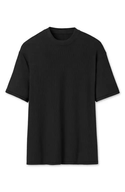 UGG Relaxed Ribbed Tee - Black