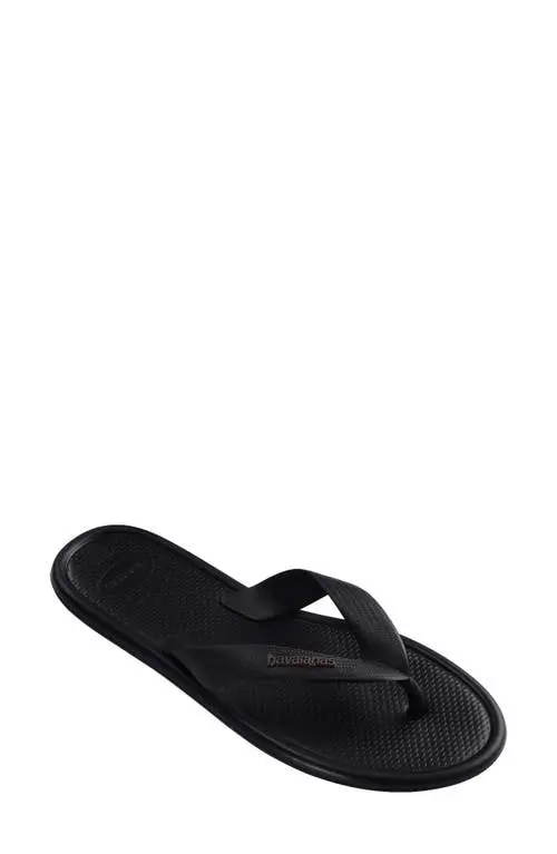 Havaianas Puffed Up Flip Flops - Black