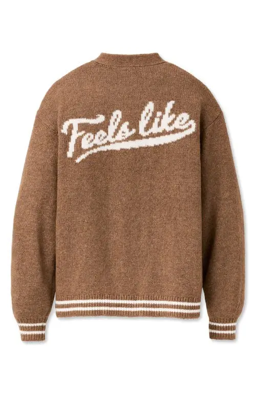 UGG Retro Cardigan With Collegiate Patches