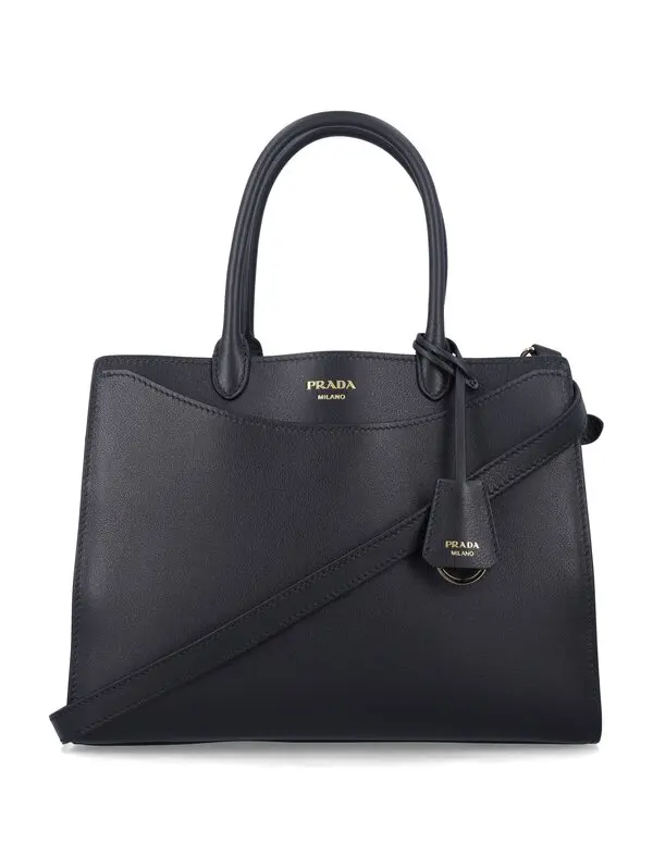 Prada Calf Leather Handbag - Nero