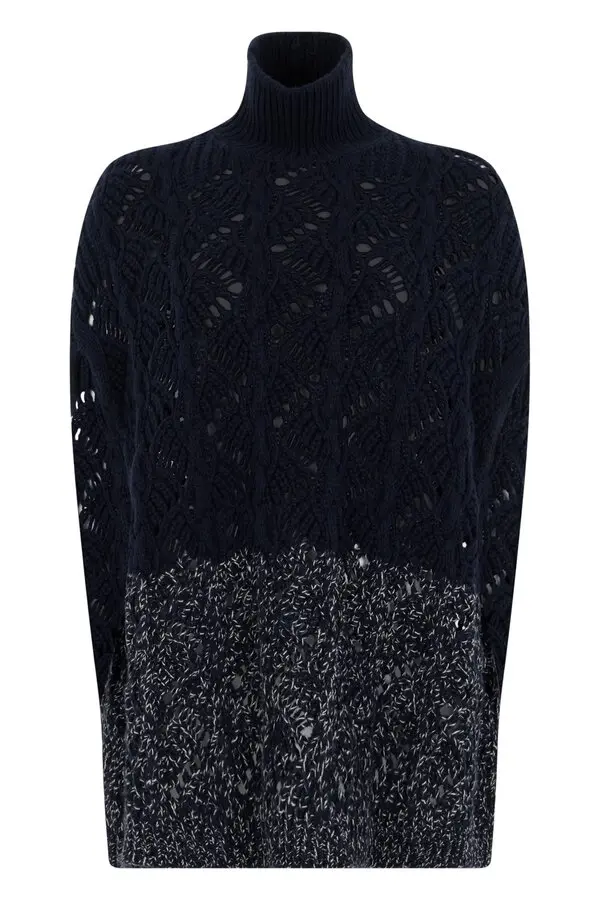 Fabiana Filippi High Neck Textured Knit Sweater