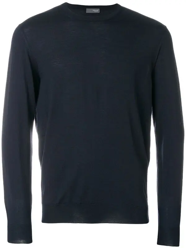 DRUMOHR 140's Wool Crewneck Sweater