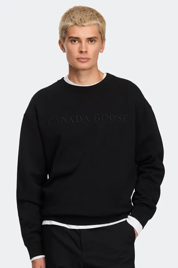 Canada Goose Rove Embroidered Sweatshirt - Black