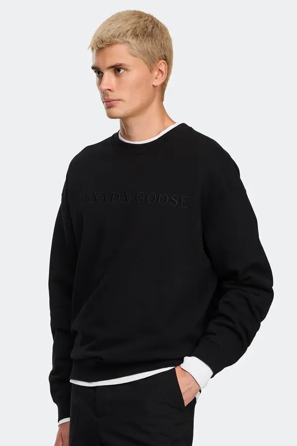 Canada Goose Rove Embroidered Sweatshirt - Black