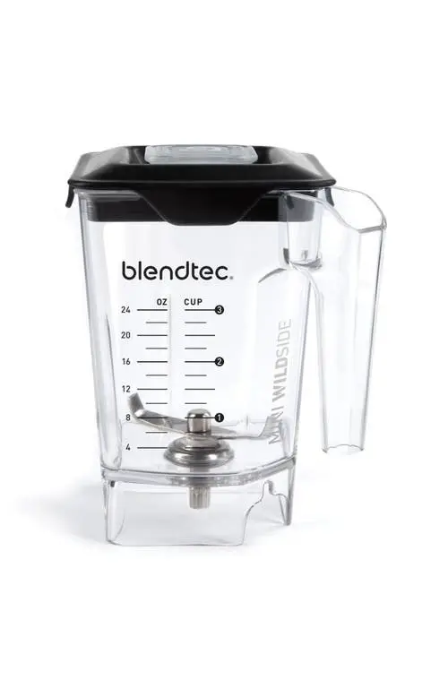 BLENDTEC Mini Wildside Five Sided Personalized Blender Jar Vented Latching Lid