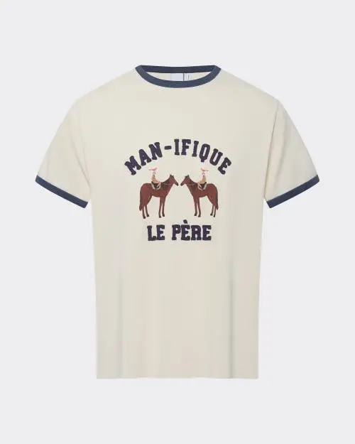 LE PERE Manifique Ringer Tee