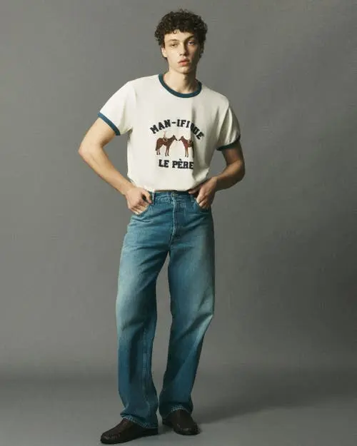 LE PERE Manifique Ringer Tee