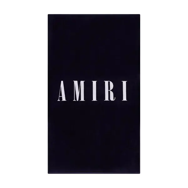 Amiri Small Logo Towel /white