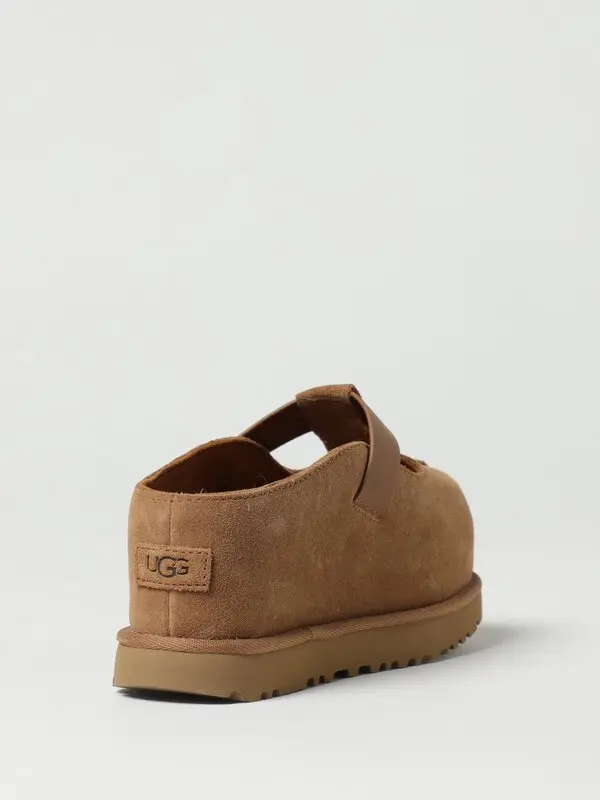 UGG Goldenstar Hi Suede Mules - Brown