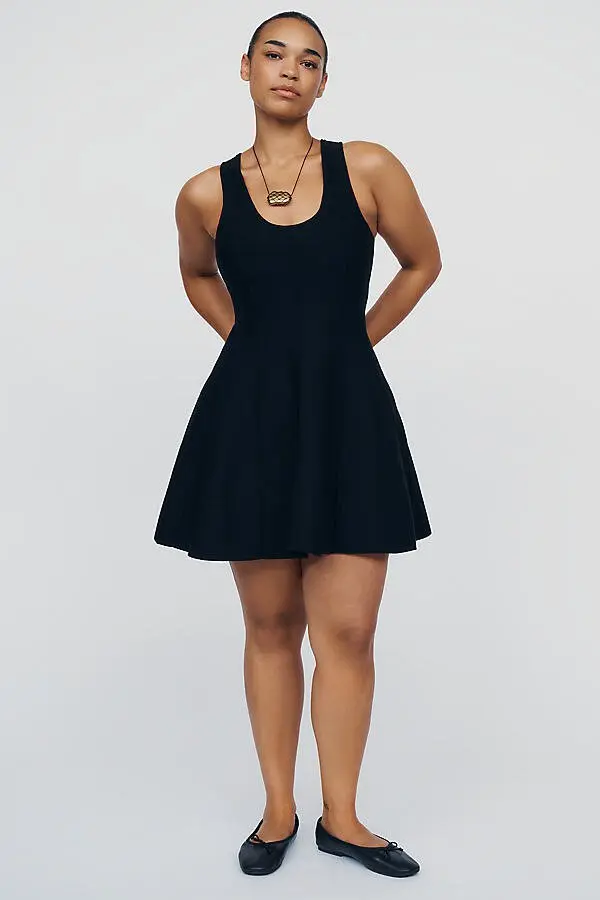 Maeve Corset Style Sweater Dress